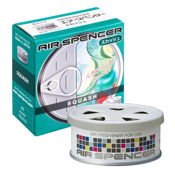 エアースペンサー(Air Spencer) 栄光社 自動車芳香消臭剤スカッシュ 40g A9 ・パッケージ重量: 0.08 kg・内容量:40g・商品サイズ (幅×奥行×高さ) :7.1cm×3.4cm×7.1cm・爽やかなライムソーダの香り