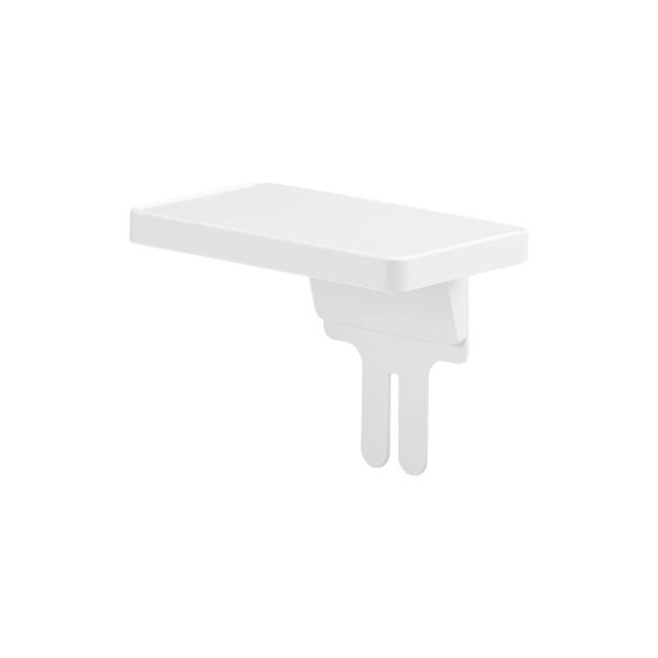 ライクイット (like-it) ランドリー収納 トイレットシェルフ(スクエア) SSR-11 ホワイト 約W17×D10×H13cm 再生材30%使用 ランドリー周辺収納ラック 取り付け簡単 日本製 ・サイズ:組立時/約W17×D10×H...