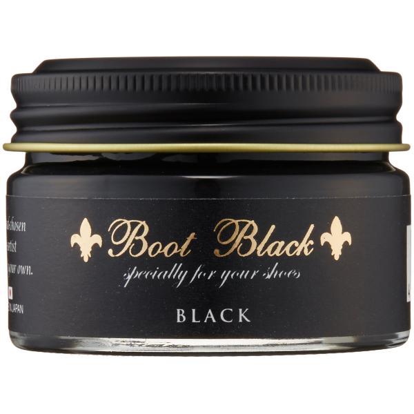 [ブートブラック] COLOR SHOE CREAM BBクリーム55 BLACK(ブラック) 55g ・サイズ:55g・原産国:日本・成分:ろう、油脂、有機溶剤・色:BLACK(ブラック)