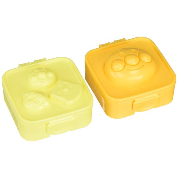 バンダイ 17 アンパンマン ゆでたまご型&amp;蒸しパンキャラ型 2353743 ・サイズ:たまご型/約91×80×46mm、うずらたまご型/約91×80×39mm・原産国:日本・材質:ポリプロピレン