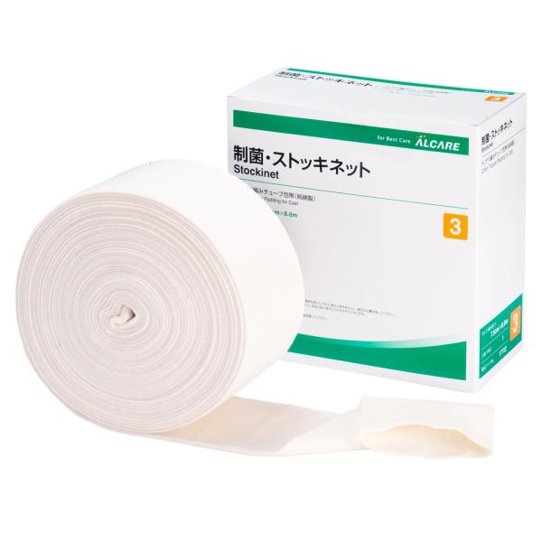 アルケア 制菌・ストッキネット メリヤス編みチューブ包帯(純綿製) 17722 3号 1巻 ・内容量:1巻・原産国:日本・商品サイズ (幅×奥行×高さ) :78mm×155mm×155mm・材質:綿