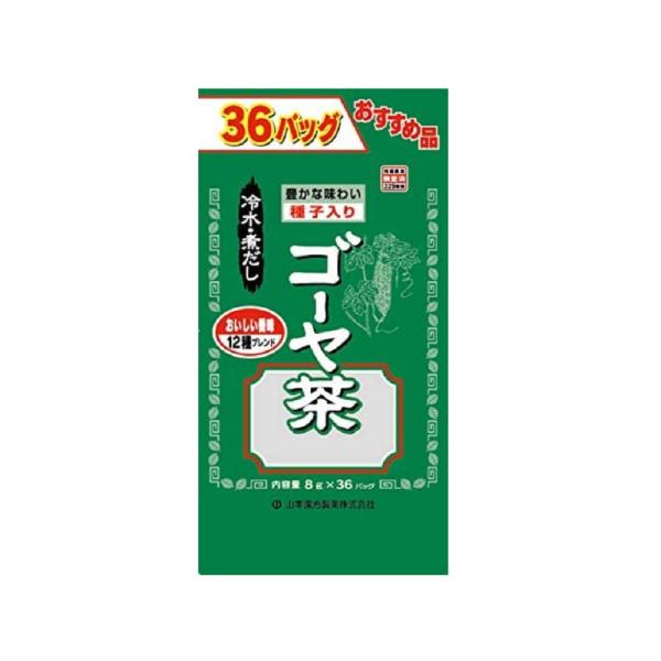 山本漢方製薬 お徳用ゴーヤ茶 8gX36H ・内容量：36包