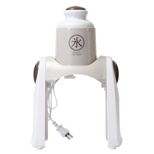 リバティーコーポレーション かき氷 かき氷機 かき氷器 電動式 ワームグレー LD-312 我が家のかき氷 ・原産国：中国・商品サイズ：幅23×奥行19×高さ35cm/重量：1.1kg・素材・材質：【本体・氷ケース・脚部・固定ネジ】ABS樹...