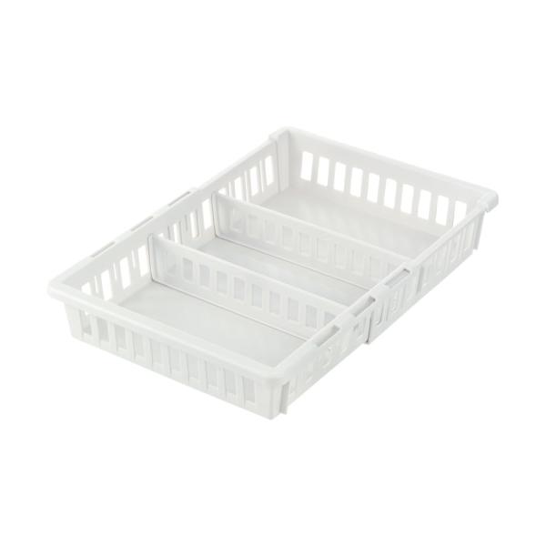 リッチェル(Richell) トトノ 野菜・冷凍室用 伸縮ストッカー浅型 レギュラー スペース 有効活用 ぴったりサイズ 合わせられる 100939 ・【サイズ】約22&amp;#65374;33.5×22×H5.7cm 【素材・材質】ポリ...