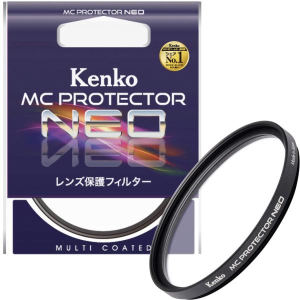 Kenko カメラ用フィルター MC プロテクター NEO 46mm レンズ保護用 724606 ・コーティング:マルチコート・フィルターケース:角Pケース・枠の特徴:ローレット・枠材質:アルミ・製造国:日本・面反射:1%