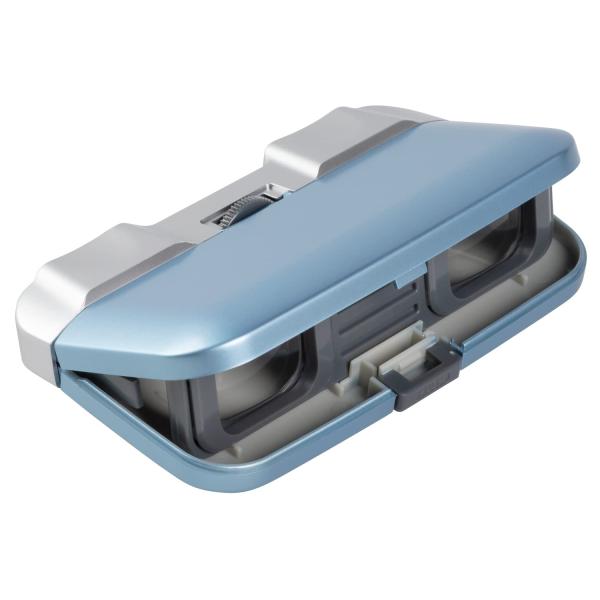 Kenko 双眼鏡 Pliant オペラグラス 3×25 スリム 3倍 25口径 薄型 折畳式 ブルー 417508 ・お子様の学芸会、舞台と客席の距離が近い小劇場、コンサートでステージに近い前方の座席での鑑賞におすすめ・スタイリッシュなメ...