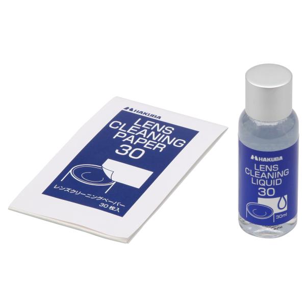 ハクバ HAKUBA レンズクリーナーキット30 KMC-71 ・キット内容 : レンズクリーナー30ml、レンズクリーニングペーパー30枚綴じ・ペーパーサイズ60×110mm・レンズクリーナー成分 : 水、アルコール・レンズクリーニングペ...