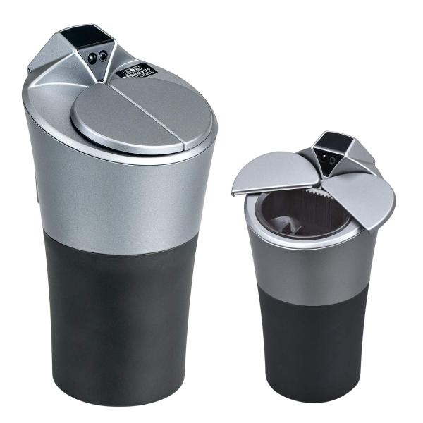 セイワ(SEIWA) 車内用品 灰皿 スマートアッシュトレイ 赤外線センサー自動開閉タイプ 電池式 ブラック WA68 ・50年以上も国内カー用品市場で実績を積んできた大手カー用品メーカー「セイワ(SEIWA)」から登場。・【コードレスで配...