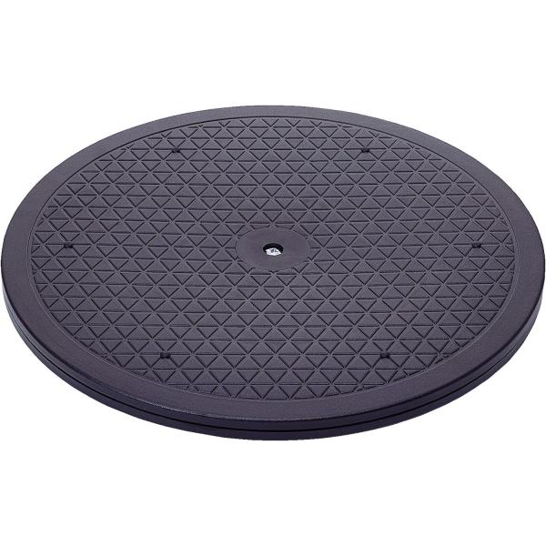 スマイルキッズ マルチ回転台 テレビ回転台 耐荷重100kg 回転トレイ パソコン ディスプレイモニター 電話機 360度回転 丸型 回転盤 木棚 本棚 ノートパソコン タブレット スマイルキッズ 旭電機化成 ・商品サイズ／重量：φ404×...