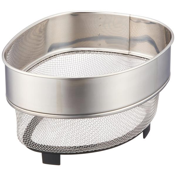 和平フレイズ(Wahei freiz) アミ三角コー ナー 小 SUIグート SUI-6052 ・サイズ:13.8×18.2×11.5cm・本体:ステンレス鋼、足部:ABS樹脂・生産国:中国