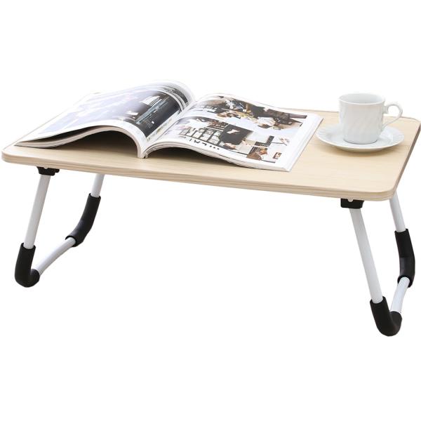 不二貿易 ミニテーブル 幅64.5×奥行40×高さ26.5cm ナチュラル 木目 折りたたみ 軽量 ソファ ベッド 滑り止め付き 28603 ・※片側に重さをかけすぎない様にしてご使用ください・サイズ:幅64.5×奥行40×高さ26.5cm...