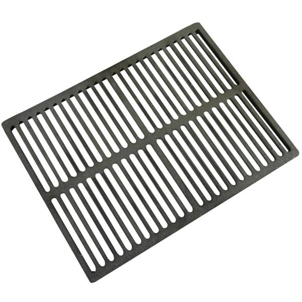尾上製作所(ONOE) 鋳物グリル2937 CI-2937 [替え網 S/M/L/LLサイズにぴったり ワイルドな直火調理に 290×375mm バーベキュー BBQ 焼き網 クロームメッキ 鉄 キャンプ] ・サイズ:290×375×15m...