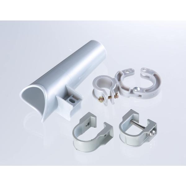 川住製作所(Kawasumi Seisakusyo) カサホルダー Ver.21 シルバー 5×7×14.6cm ・個装状態:化粧箱・材料:ポリプロピレン