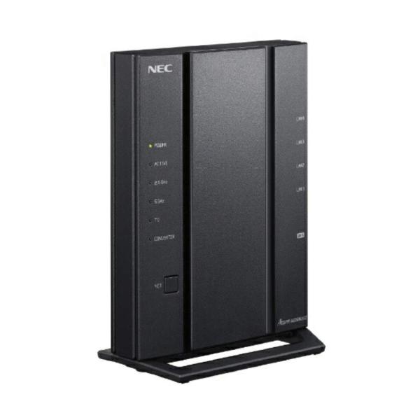 NEC Wi-Fi 5（11ac）4ストリーム対応 無線LANルーター Atermシリーズ WG2600HS2 ・【IPv6対応】IPv6通信で混雑のない高速通信を確保。【全ポートギガ対応】WAN、LANともに全ポート・ギガに対応。【WPA...