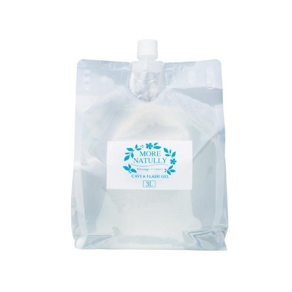 モアナチュリー キャビ&amp;フラッシュジェル 【ソフト】3kg ・ほどよい硬さで垂れにくいジェルタイプ!・ヒアルロン酸配合でお肌にも◎！・フラッシュ脱毛、超音波、キャビテーションなどの施術用ジェルです。・ボニックジェルとしても使用できま...
