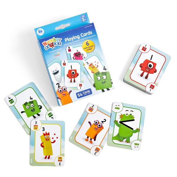 Numberblocks ナンバーブロックス プレイング カード 算数ゲーム 知育玩具 96091 正規品 ・44枚のナンバーブロックスカードと3種類のお友達カードを使って、数字の順番や数の大小を学んだり、たし算をしながら10になるペアを作...