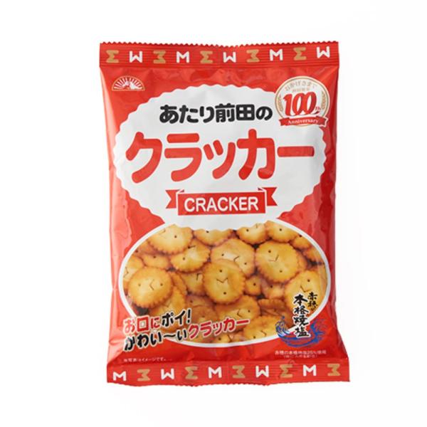 前田製菓 前田のクラッカー 85g×20袋 ・カロリー:568kcal・内容量:85g×20袋・原材料:小麦粉、植物油脂、ショートニング、砂糖、食塩、イースト、バター、膨脹剤、調味料(アミノ酸等)、乳化剤(大豆由来)・原産国:日本・商品サイ...
