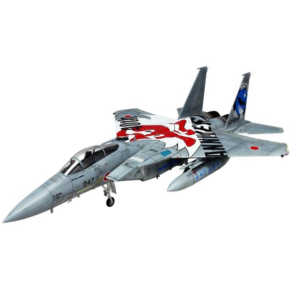 プラッツ 1/72 航空自衛隊 F-15J イーグル 第304飛行隊 創設40周年記念塗装機 テング・ウォーリアーズ プラモデル AC-24 ・1/72スケール未塗装プラスチック組み立てキット・3本がセットされた610ガロンタンクのマーキン...