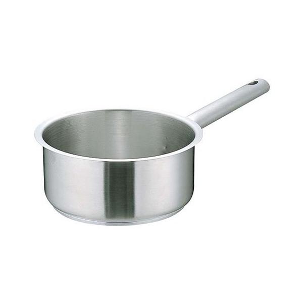 遠藤商事 業務用 ムラノ インダクション 片手浅型鍋 24cm (蓋無) IH対応 18-8ステンレス AKTD304 ・原産国:ベトナム・容量(L)5・底径(mm)218・本体サイズ:外径×深さ(mm)260×110・本体重量:1730g...
