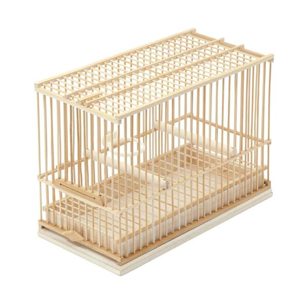 NPF ナチュラルペットフーズ 鳥かご 竹かご 尺 ・本体サイズ (幅X奥行X高さ) :15.5×30.5×22cm・本体重量:0.4kg