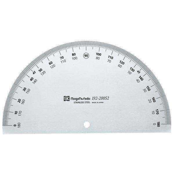 新潟精機 SK 日本製 プロトラクター No.192-120 シルバー仕上 PRT192-120S2 ・器差:±20'・最大測定角度:180・目量:1・製造国:日本