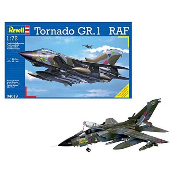 ドイツレベル(Revell) 1/72 トーネード GR. Mk.1 04619 プラモデル ・組み立て、塗装が必要なプラモデル。別途、工具、塗料等が必要。