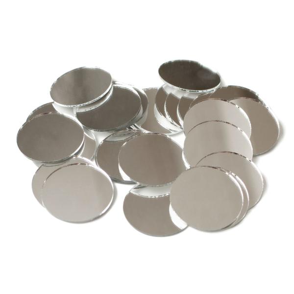 日本紐釦貿易(Nippon Chuko) ミラー丸 φ30mm 30枚入 KN4-30 アクセサリー アクセサリー材料 ミラー ・入数: 30枚入・本体サイズ: φ30mm 厚み1mm・生産国: 中国・素材: ミラー