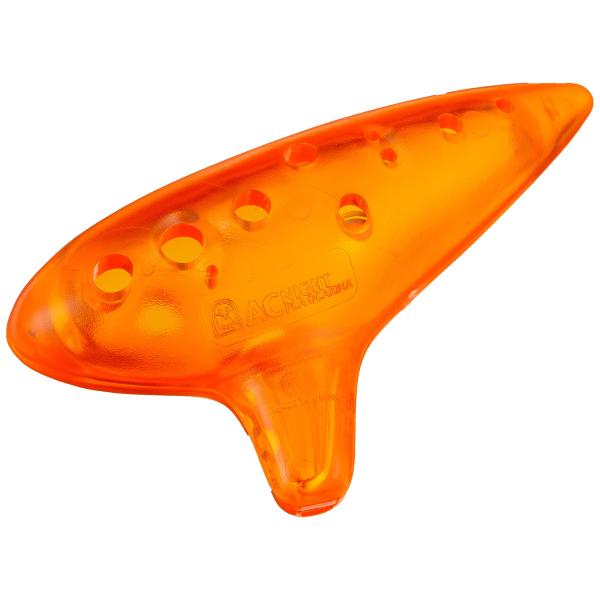 NIGHT ナイト オカリナ プラスチック製 アルトC調 Pla Ocarina AC オレンジ ・アルトC調 / カラー:オレンジ・サイズ:40 x 135 x 90 mm・メーカー側の意匠変更により、予告なく外観上のデザイン・カラー等が...