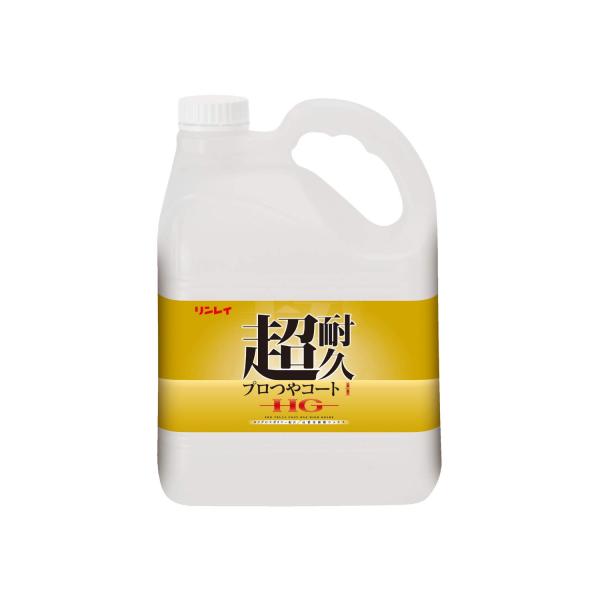 リンレイ　超耐久プロつやコート? HG 4L ・【プロ仕様の光沢】こだわりの「超ぬれつや」高光沢性・【プロ仕様の耐久性】強靭な被膜、クラス最高の耐久性で長持ち・【プロ仕様の速乾性】高濃度樹脂設計に独自の速乾技術を採用・【低臭設計】作業中も気...