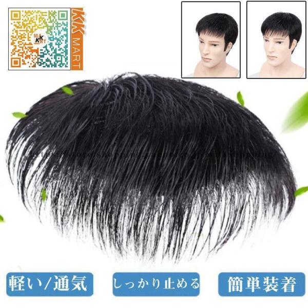 【品名】：メンズウィッグ【タイプ】：全6タイプ【ネットサイズ】：写真参考【素材】：人毛100％【産地】：*アジャスターでサイズを調整できます。wilk shoppingの検索ワード：ウィッグ ロング ショート　フルウィッグ 部分ウィッグ　つ...