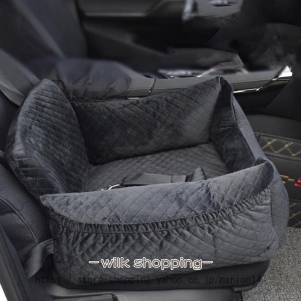 車用 ペット用 ドライブボックス 中小型犬用 2WAY ドライブベッド 折りたたみ 通年 ペット ドライブシート ベッド クッション マット ペットベット ペットソファ 犬ベット 猫ベット ドライブ用品 犬 猫 カー用品 おでかけ用品 車載...