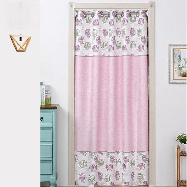 ■ 品名：のれん■ 素材：ポリエステル■ カラー：ピンク■ サイズ：写真参考■ 産地：中国のれん 暖簾 北欧 遮光のれん 暖簾 北欧 シャドウドットがさりげない ロック 在宅 ワーク 勤務 間仕切り 目隠し おしゃれ 和風 スクリーン 間仕...