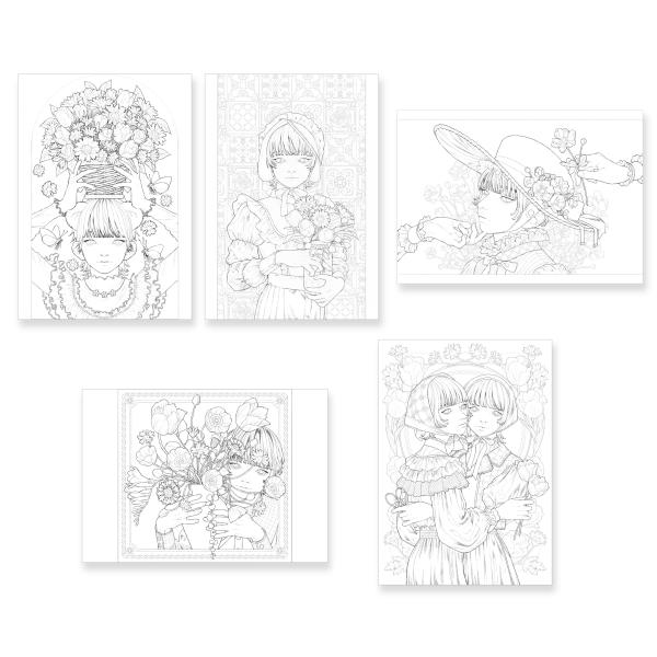 砂糖みかく 塗り絵ブック | ORION SHOP | SitePromo