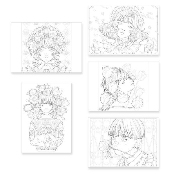 砂糖みかく 塗り絵ブック | ORION SHOP | SitePromo