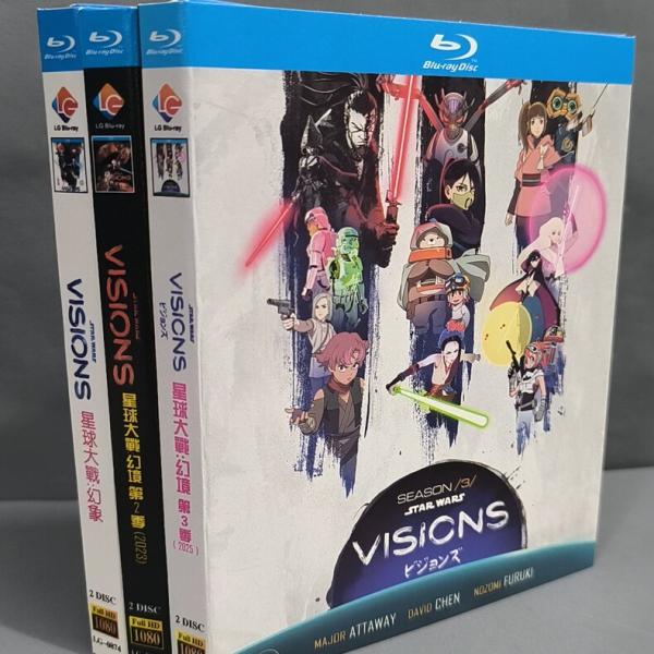 区別：海外仕様Blu-ray（国内再生可能）音声：英語／日本語（切り替え）字幕：英語／日本語（切り替え）エピソード：全3シーズン収録邦題：スター・ウォーズ：ビジョンズ英題：STAR WARS: VISIONS公開日：2021年09月22日製...