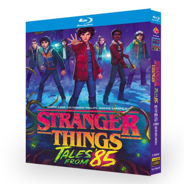 区別：海外仕様Blu-ray（国内再生可能）音声：英語／日本語（切り替え）字幕：英語／日本語（切り替え）内容：全10話収録邦題：ストレンジャー・シングス: 1985年の冒険英題：Stranger Things: Tales from '85...