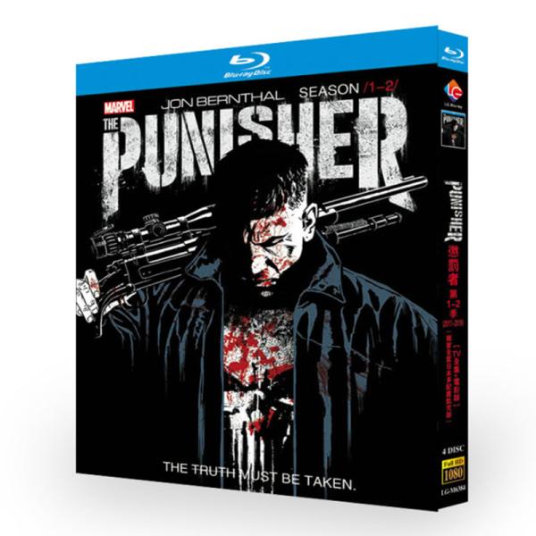 区別：Blu-ray（国内再生可能）音声：英語／日本語（切り替え）字幕：日本語内容：全話収録邦題：パニッシャー シーズン1~2あらすじ：元海兵隊員の男は、大切な家族を殺した犯罪者たちへの復讐を果たして行く。だが気づいた時には、大きな軍の陰謀...