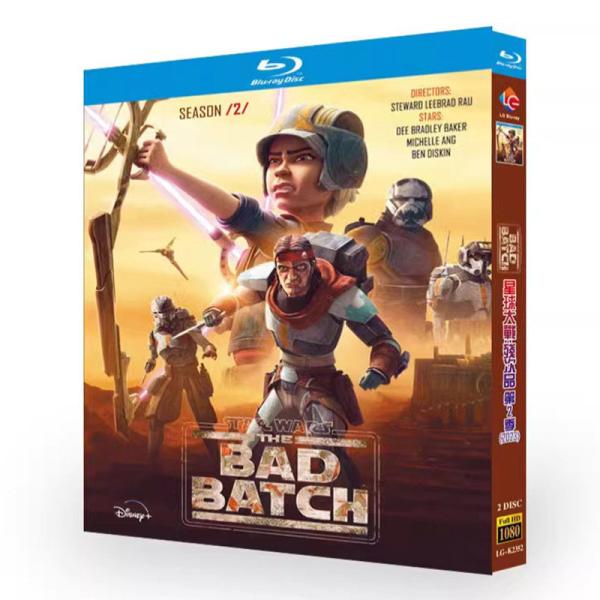 区別：海外仕様Blu-ray（国内再生可能）音声：英語字幕：日本語スター・ウォーズ：バッド・バッチ シーズン2あらすじ帝国に追われるクローン部隊「バッド・バッチ」が、オメガを守りながら銀河を彷徨う。帝国のクローン廃止と、秘密研究所の陰謀が絡...