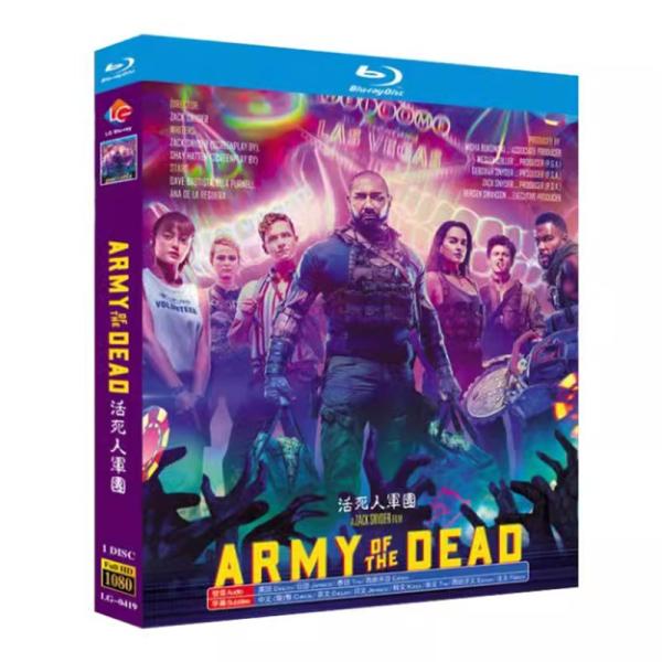 邦題：アーミー・オブ・ザ・デッド英題：Army of the Deadあらすじ：ゾンビが蔓延するラスベガスで、元傭兵のスコットはカジノの地下金庫に眠る2億ドルを回収する依頼を受ける。政府による都市ごと核爆弾で消滅させる計画まで残り時間はわず...