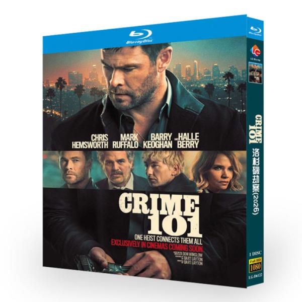 邦題：クライム・101英題：Crime 101あらすじ：101号線沿いで起きる数々の宝石強盗事件を追う警探ルー。一方、決して暴力を振るわず完璧な犯行を重ねる宝石泥棒デイヴィスは、最後の仕事を終えようとしていた。人生に失意を抱える保険会社の幹...