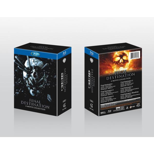 区別：Blu-ray（国内再生可能）構成：6枚組音声：英語／日本語（切り替え可）字幕：日本語収録内容：ファイナル・デスティネーション / Final Destination / 2000デッドコースター / Final Destinatio...
