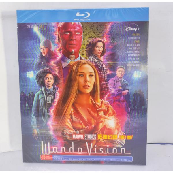 邦題：ワンダヴィジョン英題：WandaVisionあらすじ：『アベンジャーズ／エンドゲーム』後の世界。郊外の街に引っ越してきたワンダ・マキシモフとヴィジョンは、夢にまでみた結婚生活を送っていた。しかし次第に、その幸せな日常の裏に隠された“謎...