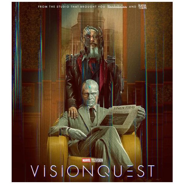 邦題：ヴィジョンクエスト英題：VisionQuestあらすじ：『ワンダヴィジョン』『アガサ・オール・アロング』に続く三部作の完結編。サノスとの戦いで“死”を迎えたヴィジョンは、記憶を持たない“身体”だけの存在ホワイトヴィジョンとして再起動し...