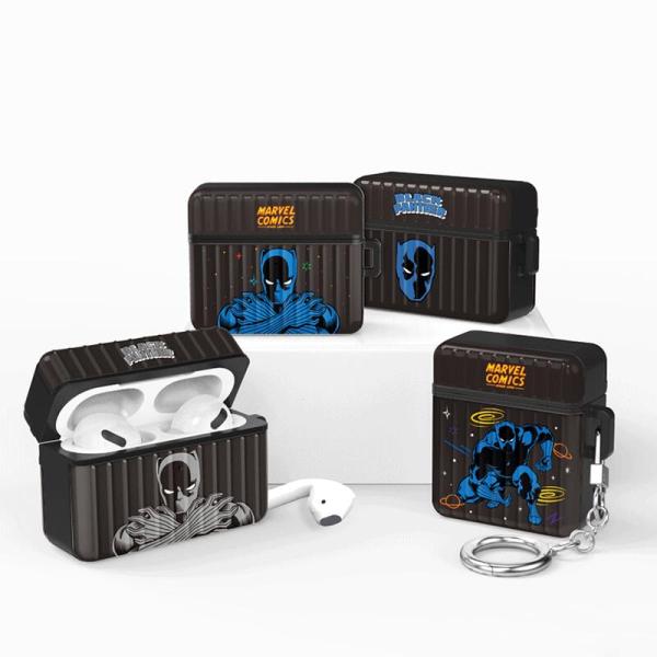 【商品名】AS マーベル ブラックパンサー コミックス エアポッズ プロ 第1世代 第2世代 第3世代 アーマー ケース カバー【対応機種】Airpods 各機種サイズとなります。【材質】PC/SILICONE【製造元】ASCAR KORE...