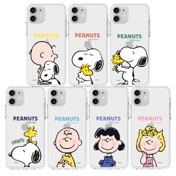 【商品名】ピーナッツ スヌーピー ハッピータイム iPhone Galaxy 透明ゼリー ケース カバー スマホケース PEANUTS SNOOPY HAPPY TIME Clear Jelly Case Cover【対応機種】iPhone...
