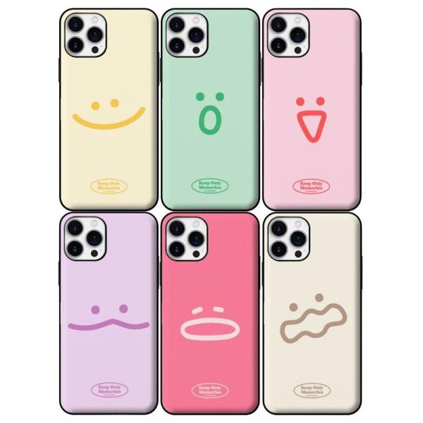 【商品名】ビッグ マルラング マルラング iPhone Galaxy マグネット カード ドア バンパー ケース カバー スマホケース BIG MALLANG MALLANG MAGNET CARD DOOR BUMPER カード２枚が収納...