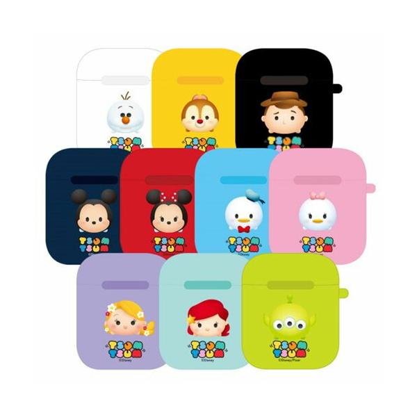 ◎商品名および型番 : Disney ツムツム Apple AirPods Silicone/第1世代/第2世代/エアーポッズ ソフト ケース カバー MICKEY/MINNIE/DONALD/DAISY/SNOW WHITE/BELLE/...