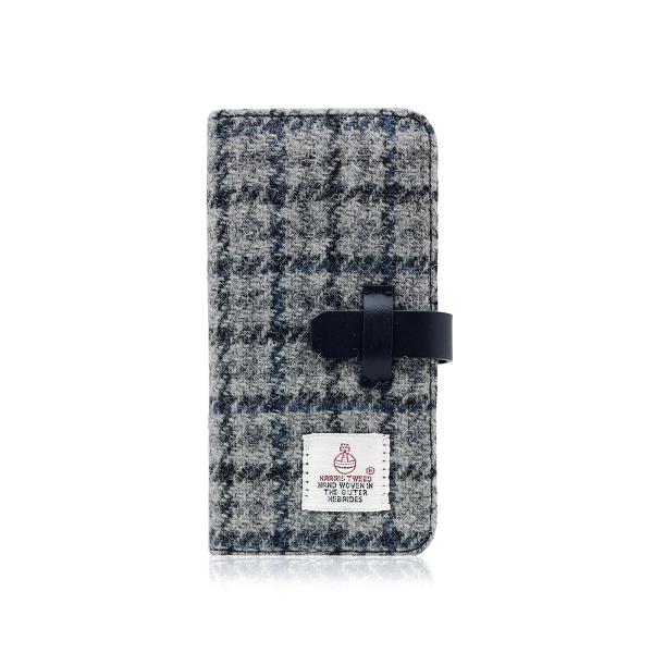 本体：ファブリック/牛革　ケース：PC　カードポケット×3　サイドポケット×1　ベルト式留め具