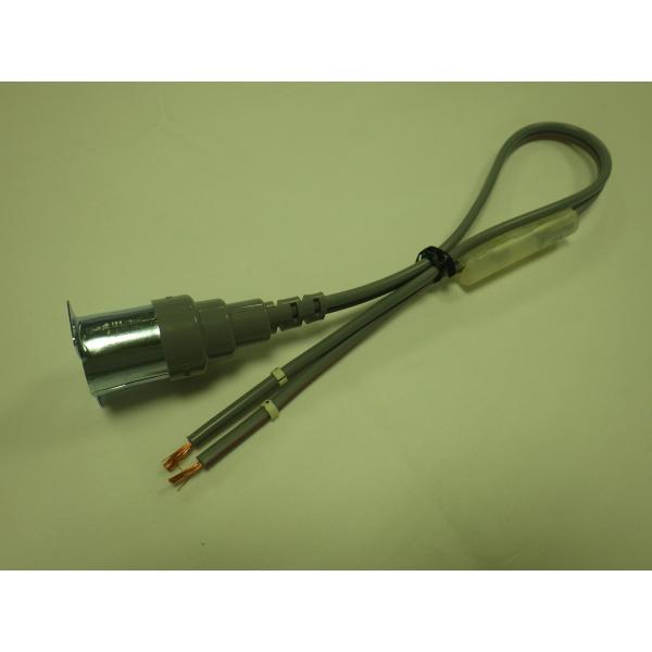 バッテリーとの直接配線時で使用するDC12V・DC24V用コードです。