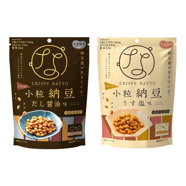 ◆【内容量※1袋あたり】個包装8袋入 ◆【名称】納豆加工食品 ◆【原材料名】【うす塩味】納豆（大豆（国産）、納豆菌）、パーム油、食塩、酵母エキス、（一部に大豆を含む）【だし醤油味】納豆（大豆（国産）、納豆菌）、パーム油、だし醤油シーズニング...